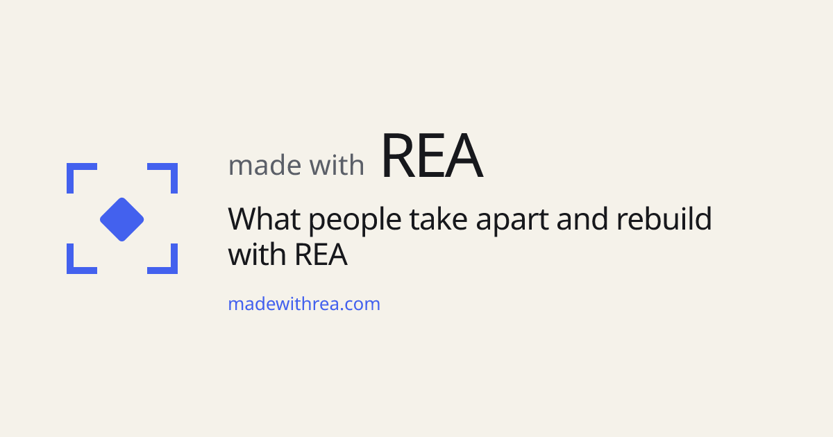REA for defensive security research · Made with REA